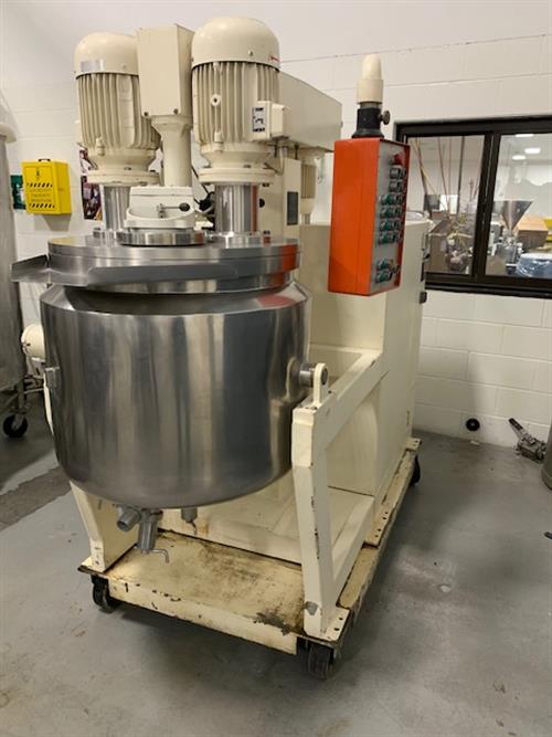 Fryma VME120 stainless steel jacketed Vacuum high shear mixer ...