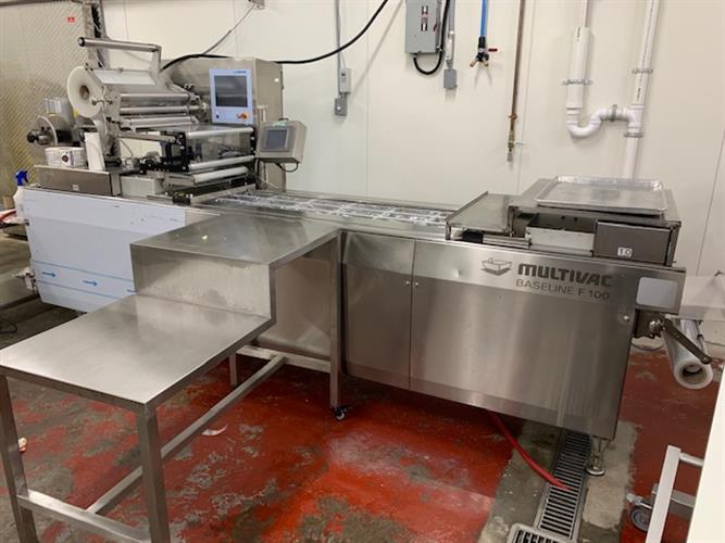 Multivac model Baseline F100 thermoformer | Processing + Packaging ...