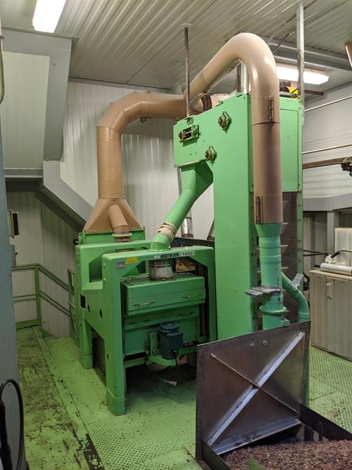 Used Buhler Cocoa Bean Cleaner & Stoner | Processing + Packaging ...