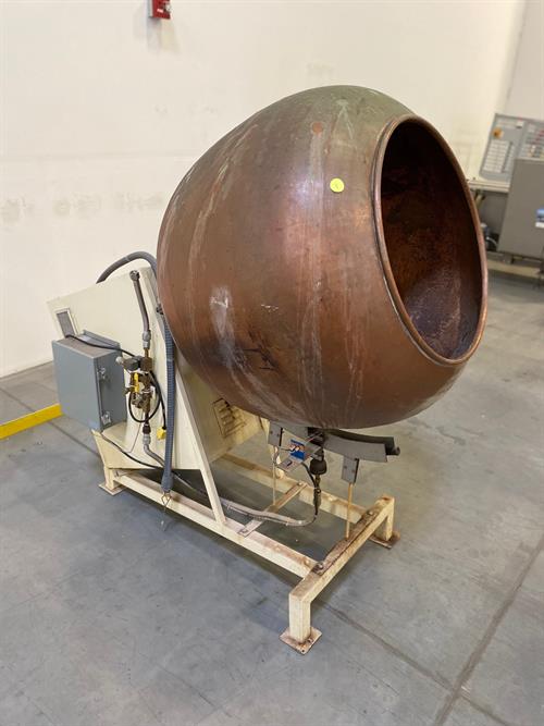 Savage 36" Copper Coating Pan with Gas Burner | Processing + Packaging ...