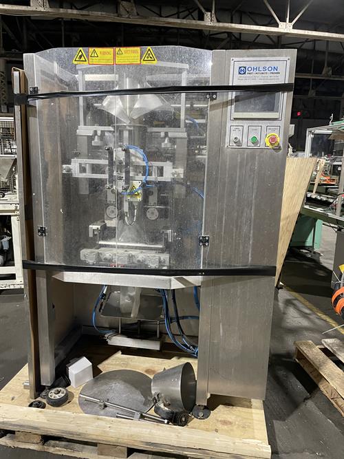 Ohlson Vertical Form, Fill and Seal Machine | Processing + Packaging ...