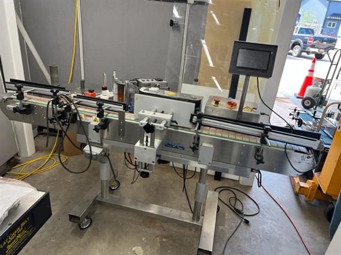 CVC model 300 Wraparound Pressure Sensitive Labeler | Processing ...