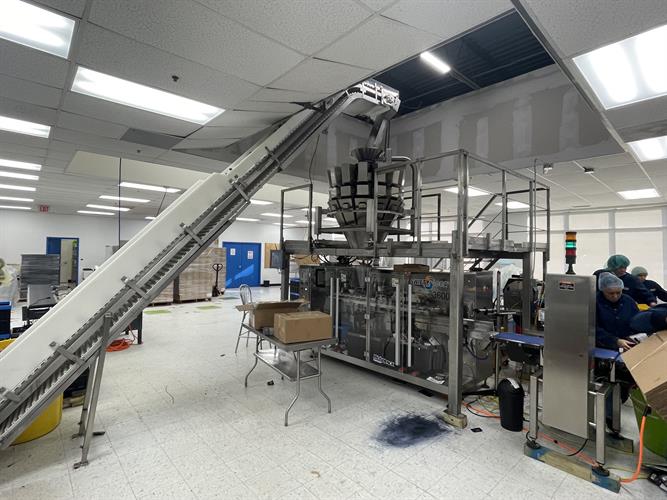 Weighpack Swifty 3600 Pre-Made Pouch Machine with Paxiom 14-head Scale ...