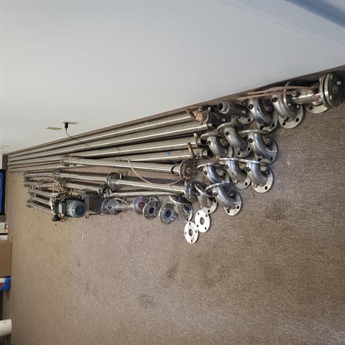 1.75" ID / 2.5" OD Jacketed Chocolate Piping | Processing + Packaging ...