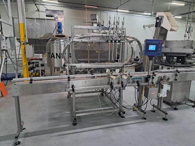 Inline Filling System 4-Piston Filling Line | Processing + Packaging ...