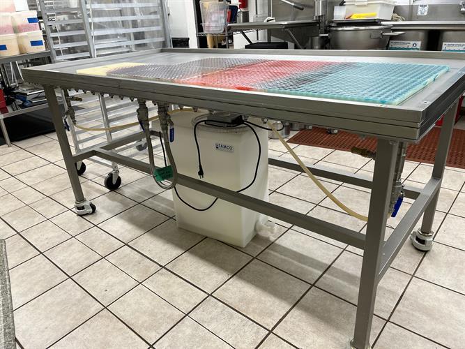 Loynds Stainless Steel 3' x 6' Cooling Table | Processing + Packaging ...