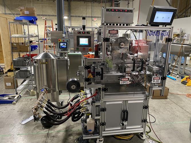 MacTec Nano 60 Gummy Depositor/Blister Line | Processing + Packaging ...