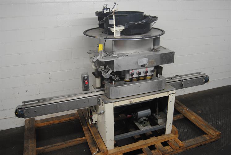 Kaps-All Model C 8-Quill Capper - | Processing + Packaging Equipment ...