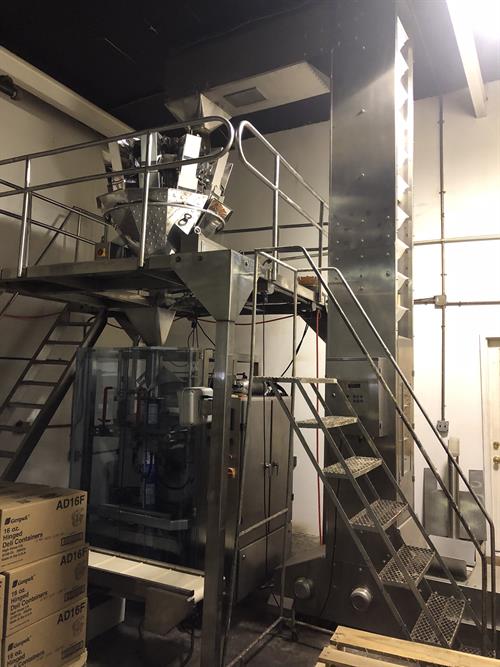 Form, Fill and Seal Machine 10-Head Rotary Scale | Processing ...