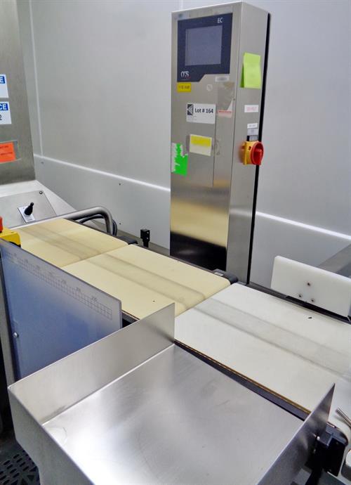 OCS Model ECM 3000 Checkweigher | Processing + Packaging Equipment ...